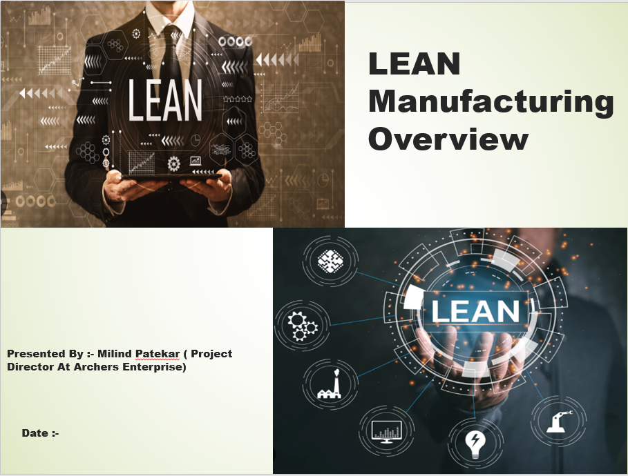 Lean Manufacturing Methodology & Strategy