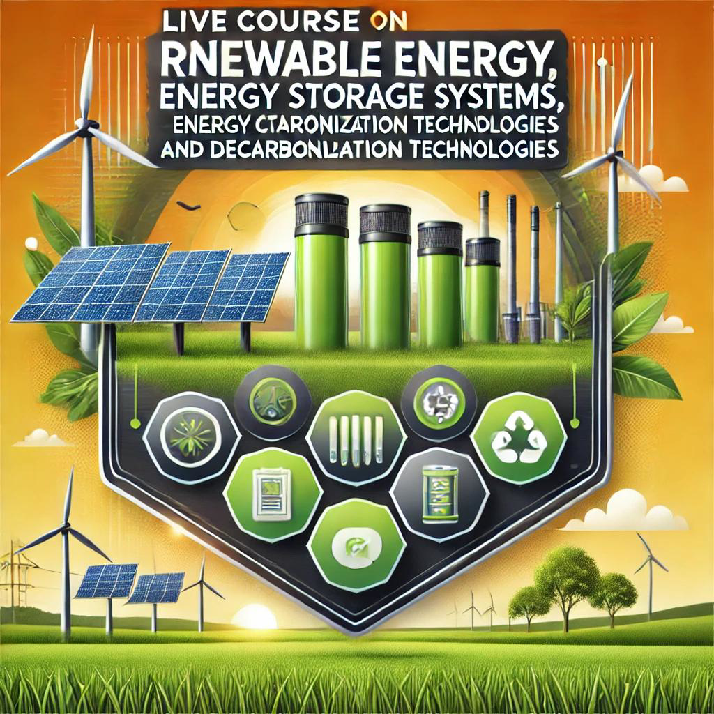 Renewable Energy, Energy Storage Systems, and Decarbonization Technologies